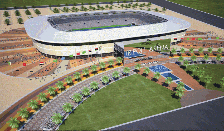 Tripoli Arena – Libyen 2010 - EXPODEPARTMENT